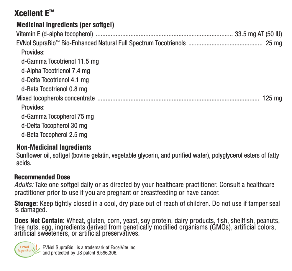 Xcellent E - Vitepro